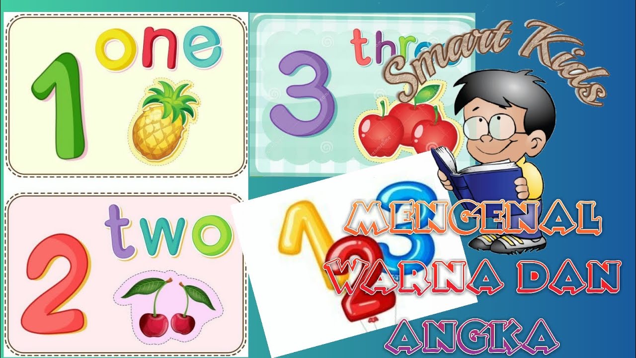 Mengenal & Belajar Angka 123 - YouTube