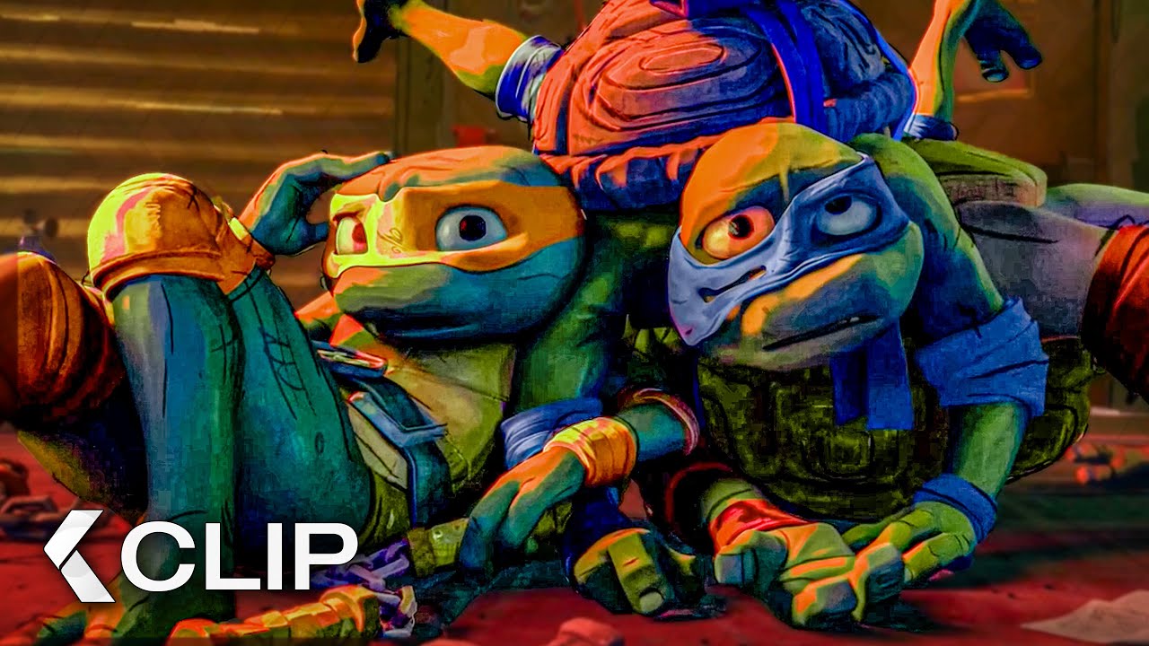 Ninja Turtles vs. Criminals Fight Scene - Teenage Mutant Ninja Turtles ...