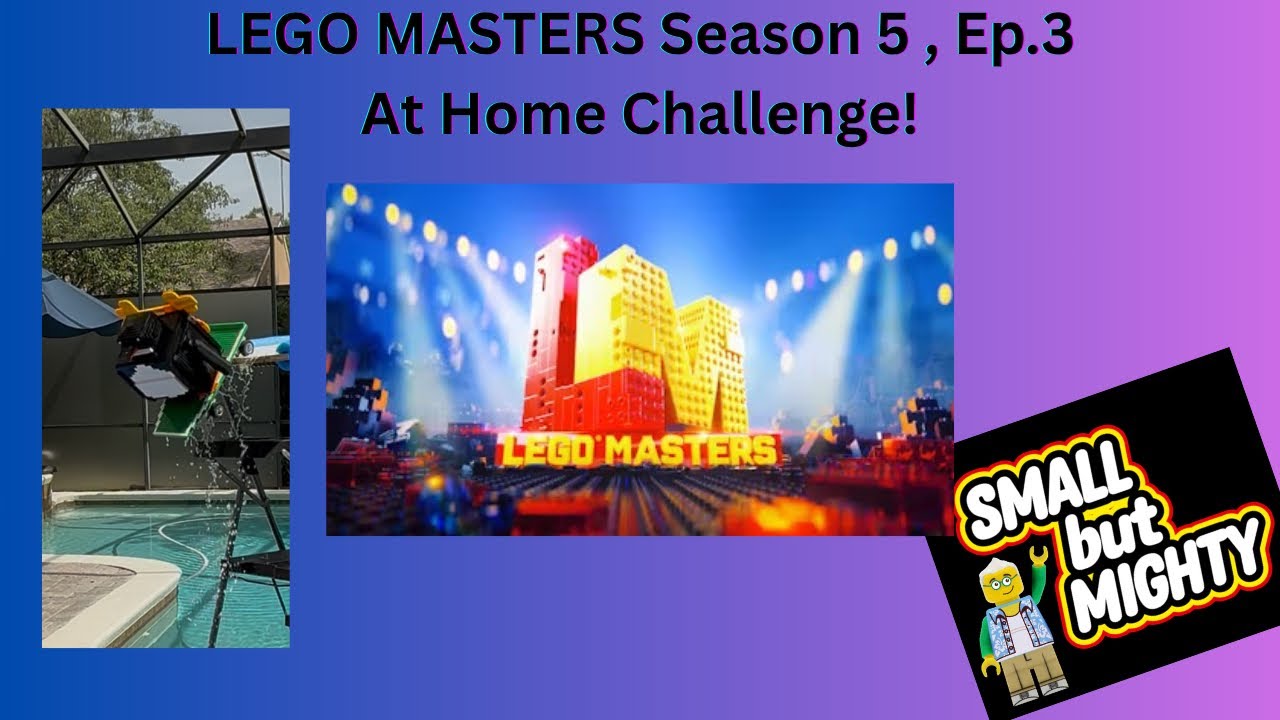 LEGO MASTERS Season 5, Ep.3 at home challenge!! WATCH TO THE END TO SEE ...