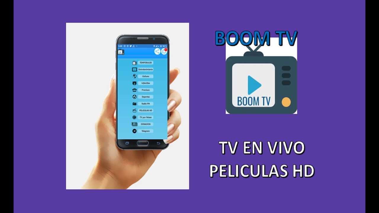 Boom TV / Android / Tv en Vivo / Películas - YouTube