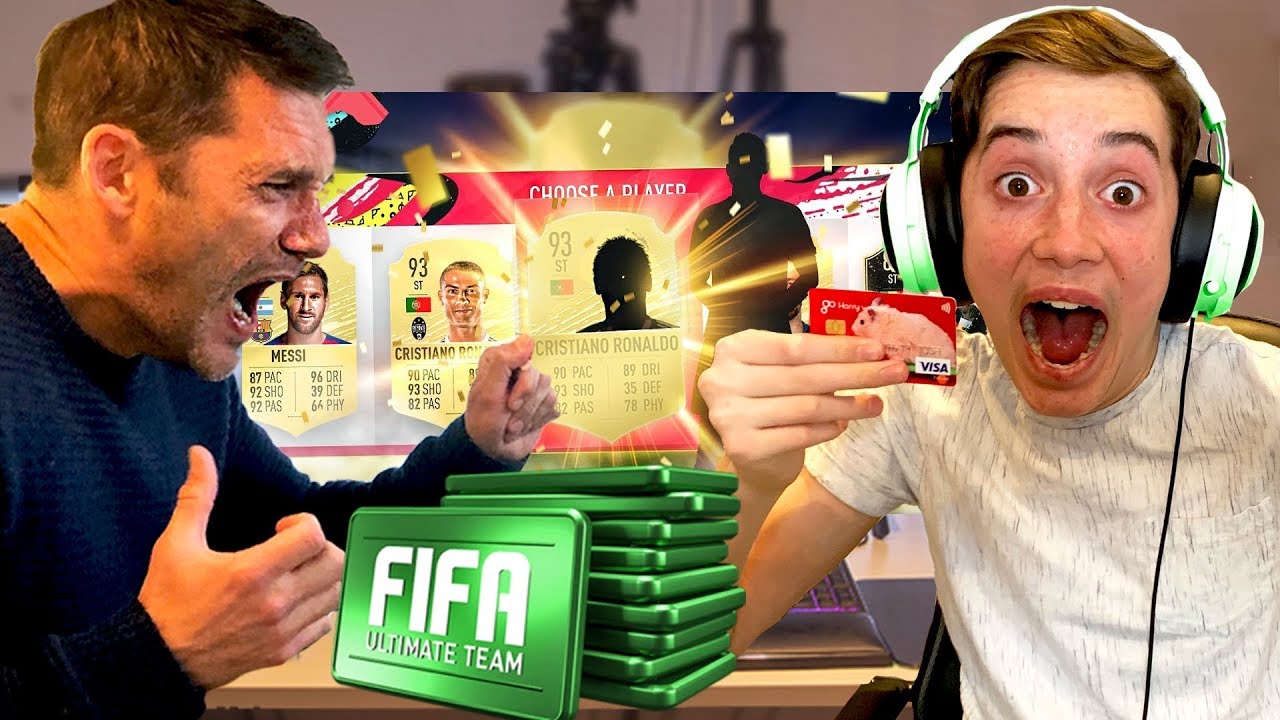 Kid Spends £4000 in FIFA 20 Ultimate Team on INSANE Dad's Credit Card ...