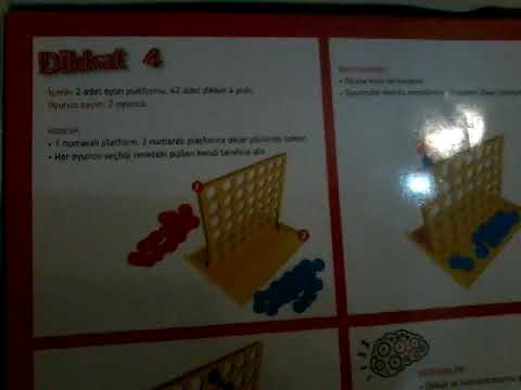 Dikkat 4 oynadık