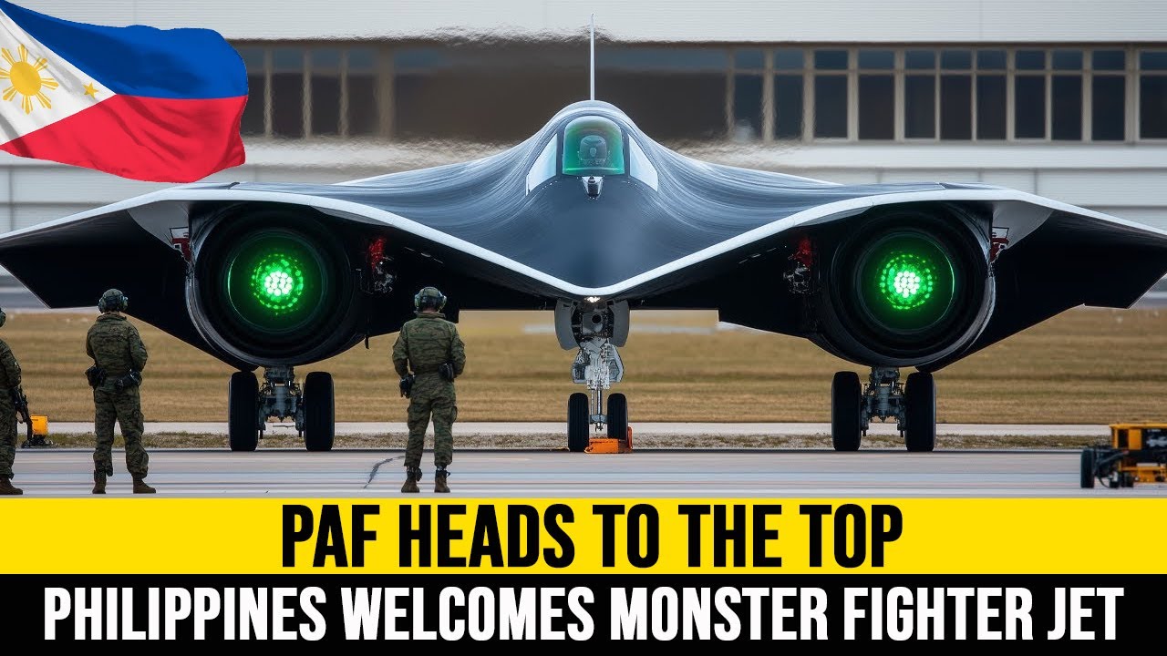 PAF Heads to the Top!! Philippines Welcomes Monster Fighter Jet - YouTube