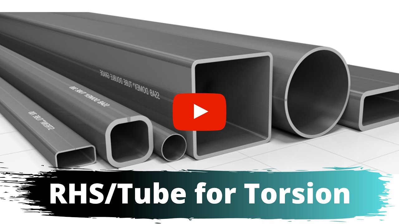 This is why RHS /Hollow Tube is used for Torsion - YouTube