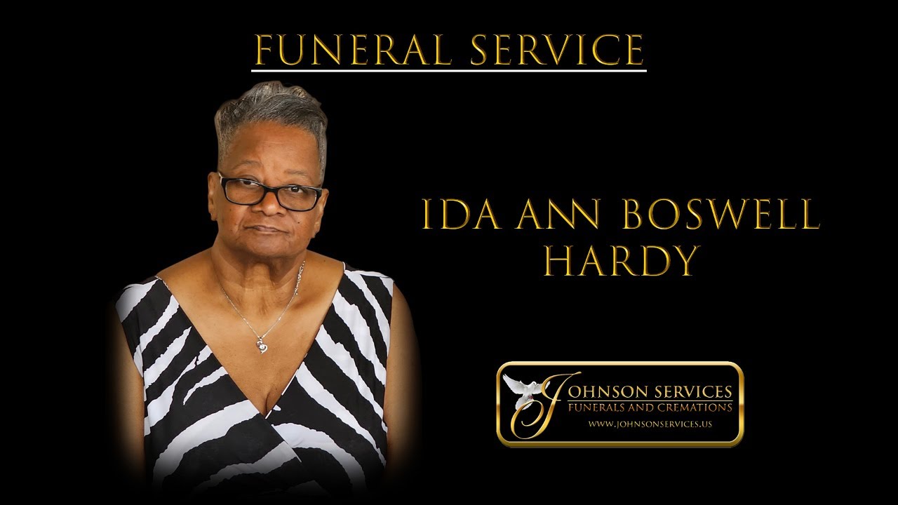 Ida Ann Boswell Hardy - YouTube