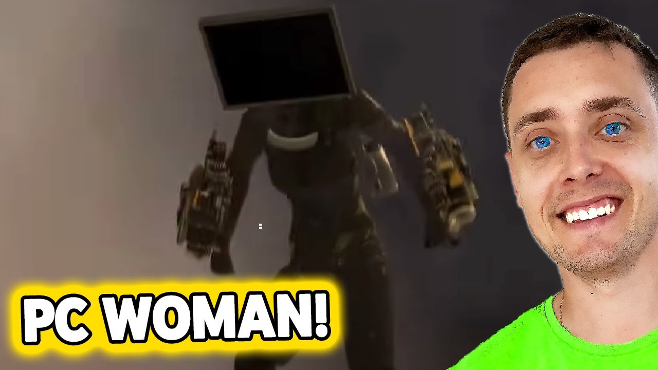 PC WOMAN! NEW CHARACTER! SKIBIDI TOILET ComputerMan 17 - YouTube