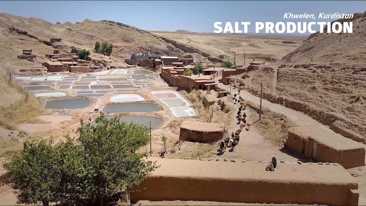Traditional Salt Production in Kurdistan - YouTube