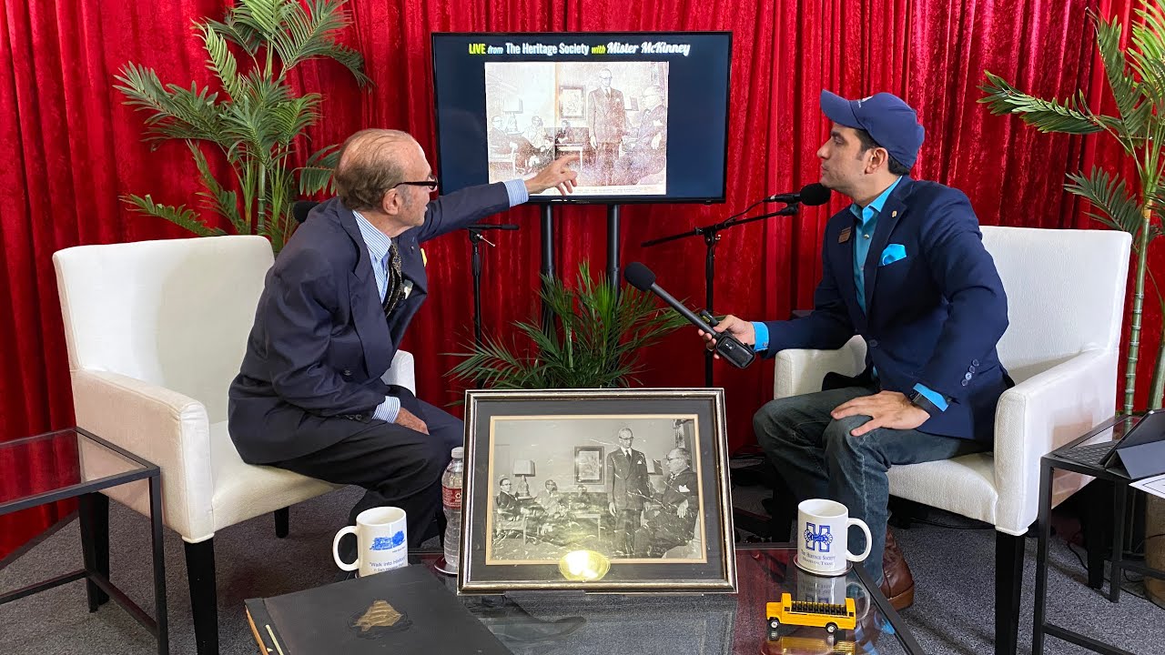 LIVE from The Heritage Society with Mister McKinney featuring Robert ...