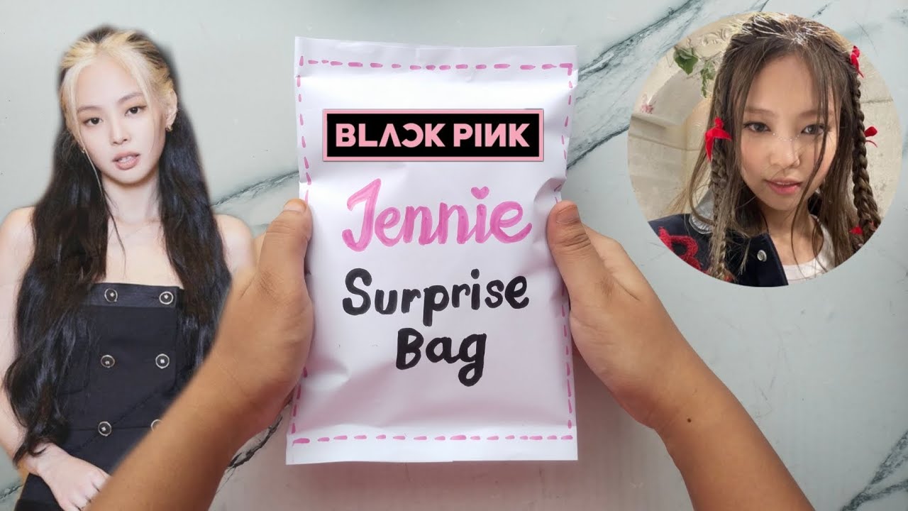 Blackpink Jennie Mystery bag 😯💕 - YouTube