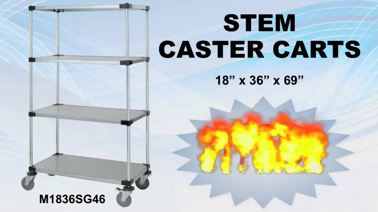 STEM CASTER CARTS - YouTube