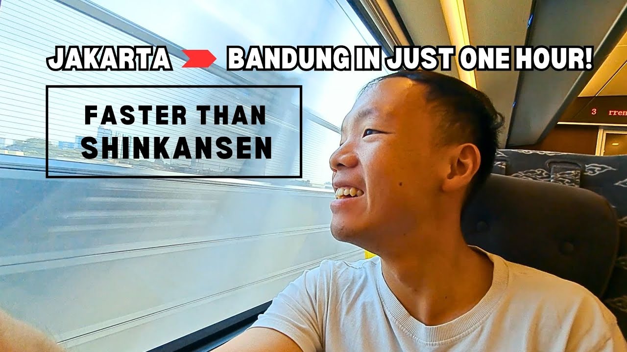 Trying Southeast Asia's first Bullet Train - 350KM/HOUR Top Speed - YouTube