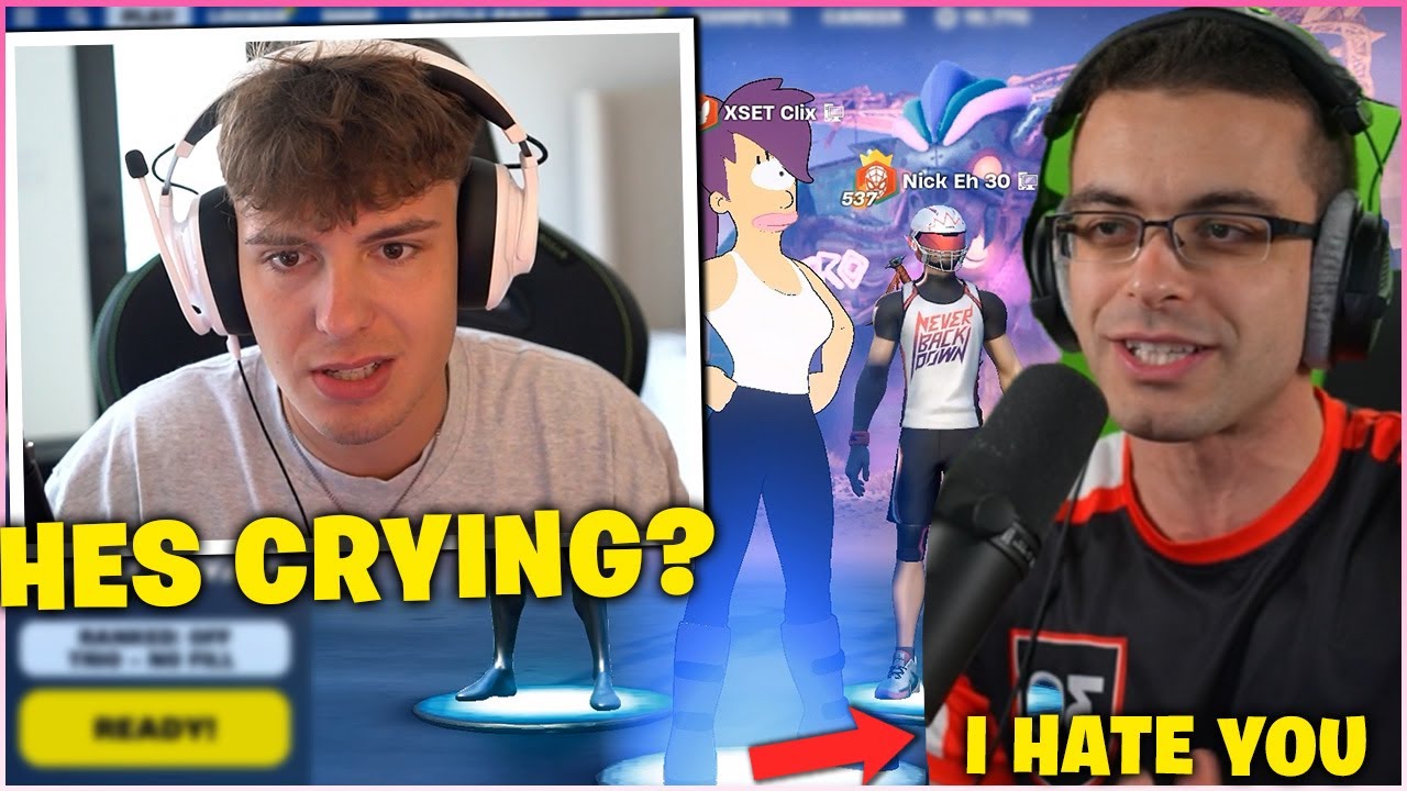 CLIX Makes NICK EH 30 CRY & ENDED Stream After He SAID THIS To HIM ...