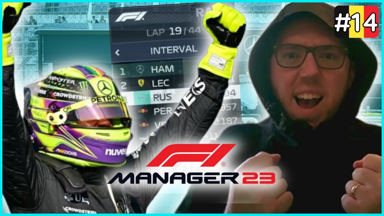 F1 Manager 23 Mercedes Career | EP14 | PUSHING FOR VICTORY? - YouTube