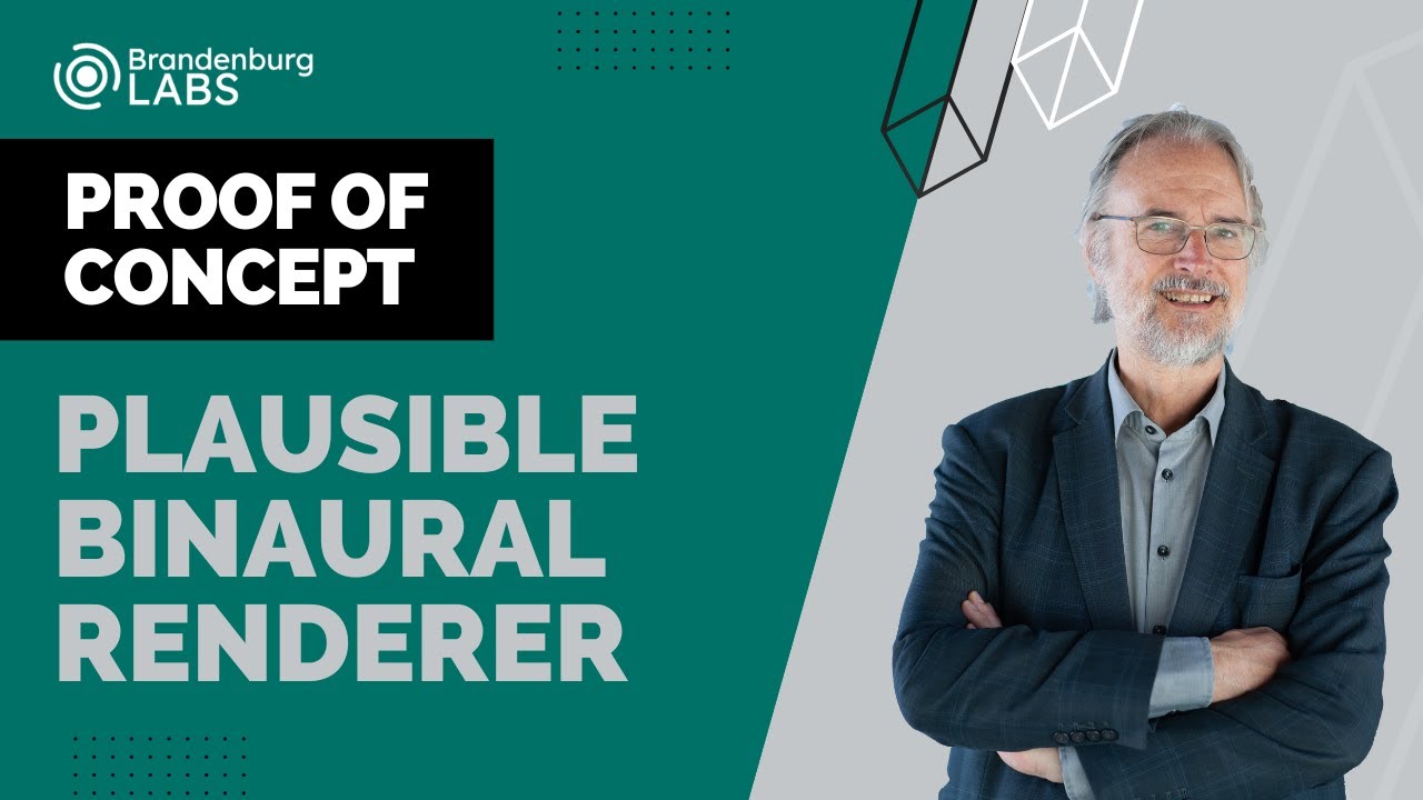 Workshop "Proof of Concept - Plausible Binaural Renderer" AES ...