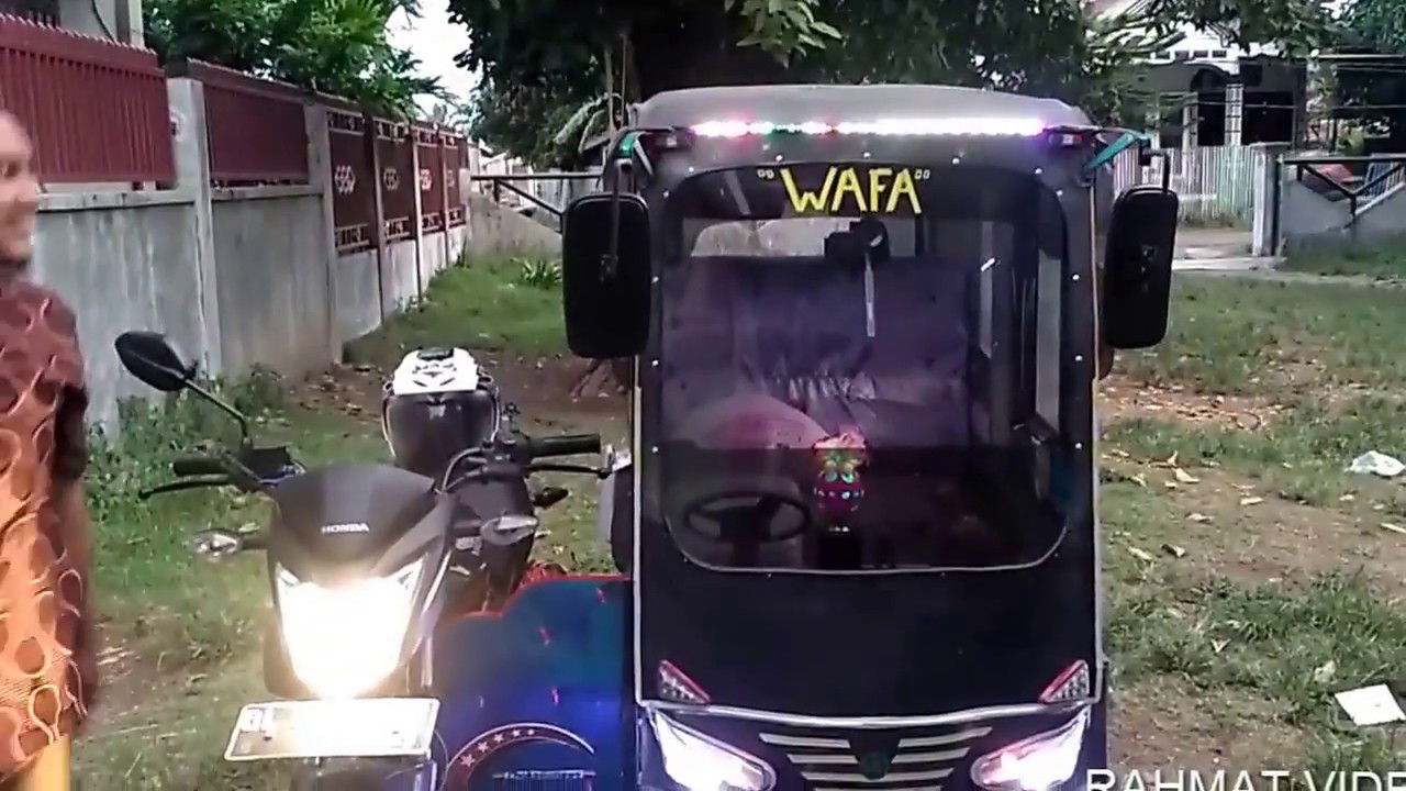 HEBOH !!! Becak Modifikasi Paling Langka di Dunia - YouTube