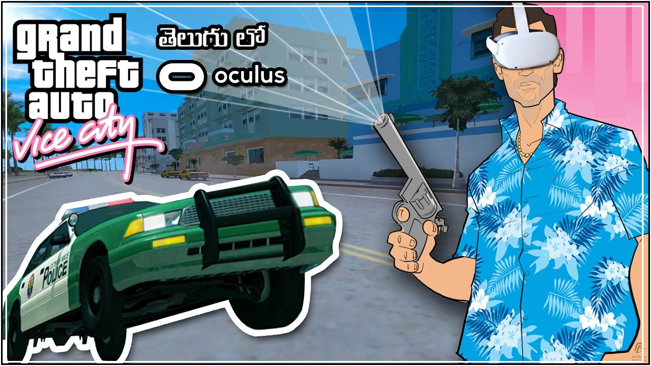 GTA Vice City Game In VIRTUAL REALITY - YouTube