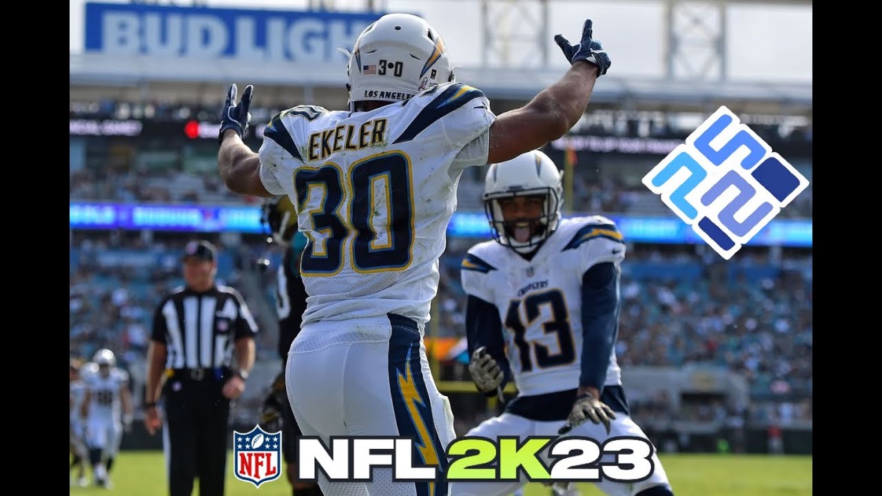 NFL 2k23 | Jaguars AT Chargers | NFL 2k5 Resurrected | PCSX2 | Week 5 ...