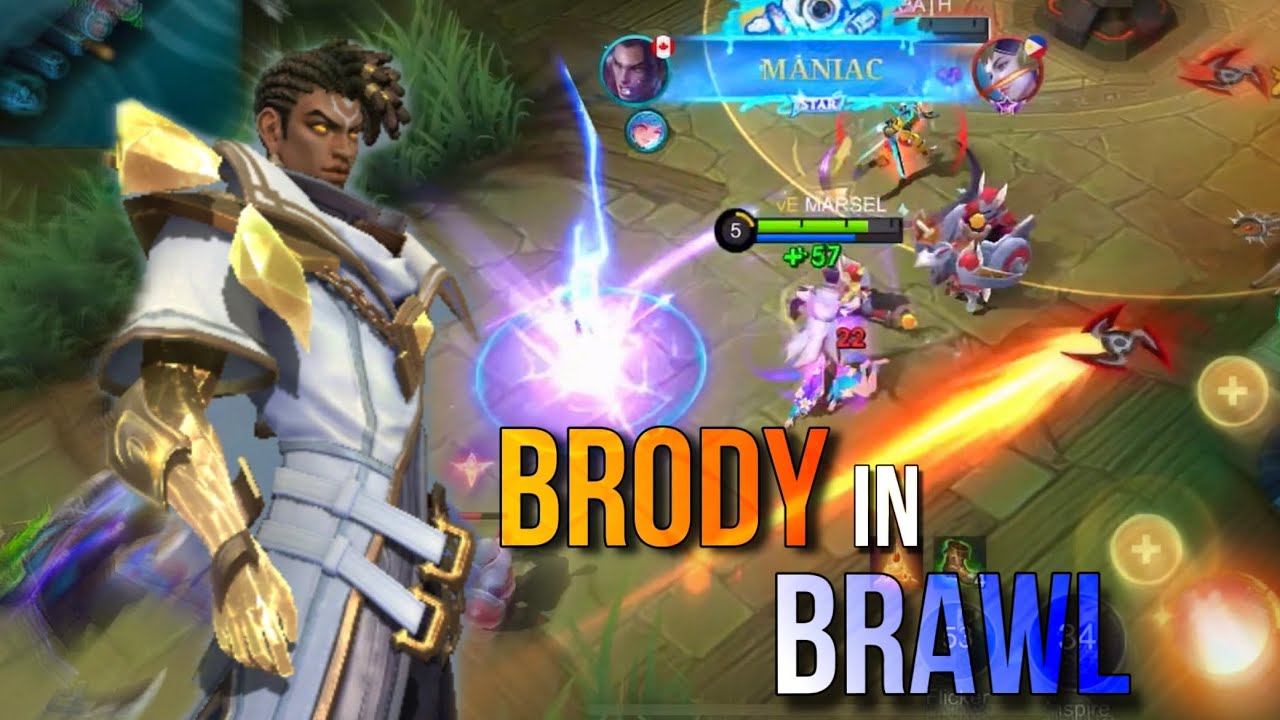 BRODY IN BRAWL MODE! - MLBB - YouTube