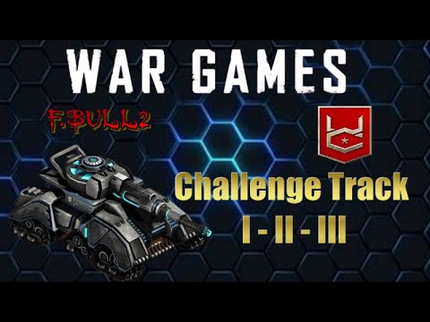 War Commander War Games VII Challenge Track 1-2-3 Free Repair. - YouTube