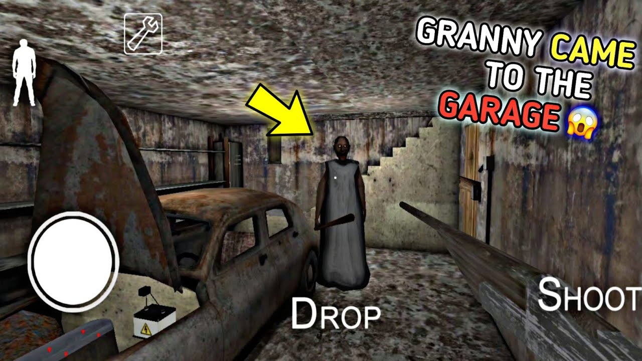 Granny Came To The Garage || Horror Game - YouTube
