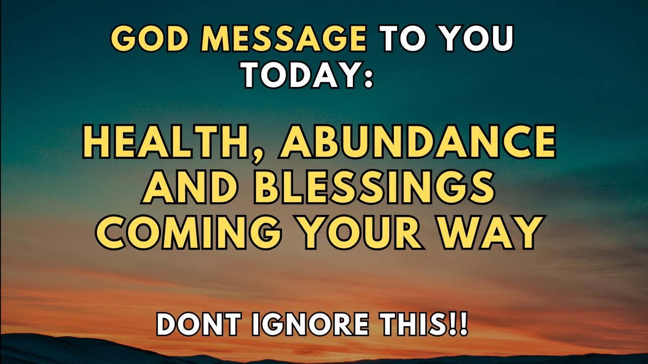 Divine Health and Abundance: God's Message of Blessings and Prosperity ...