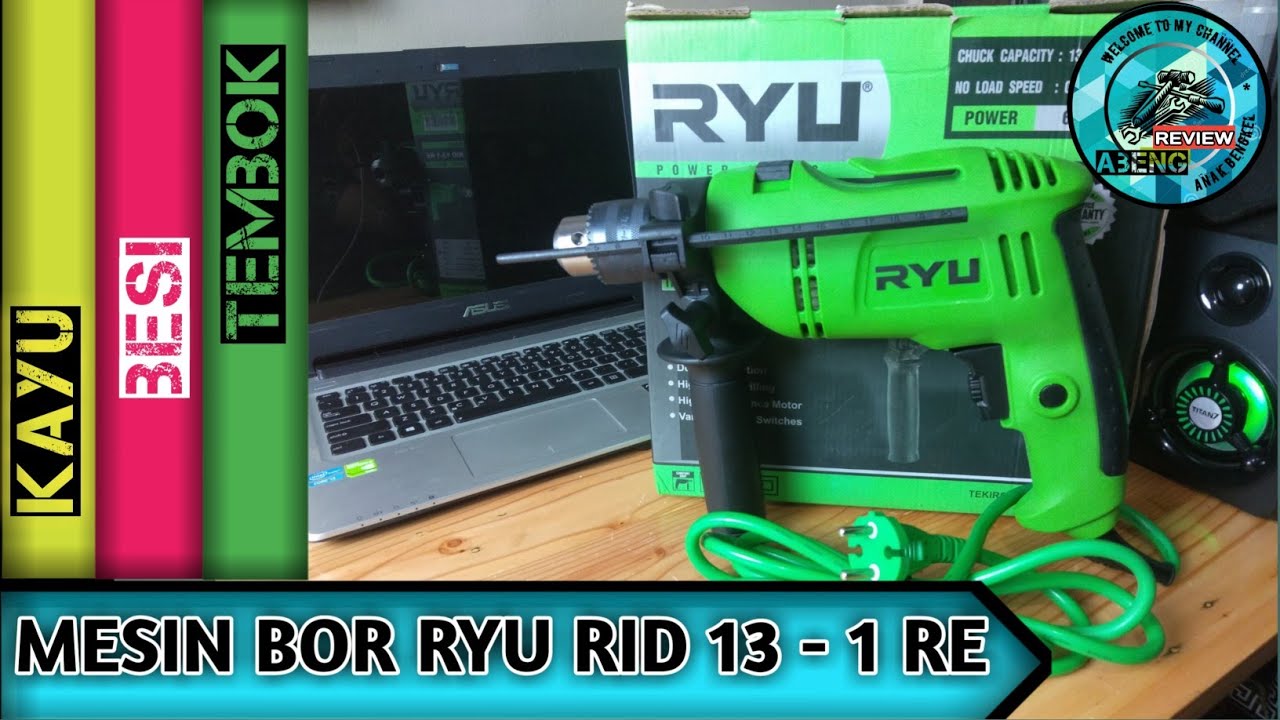 IMPACT DRILL RYU 13 MM - YouTube