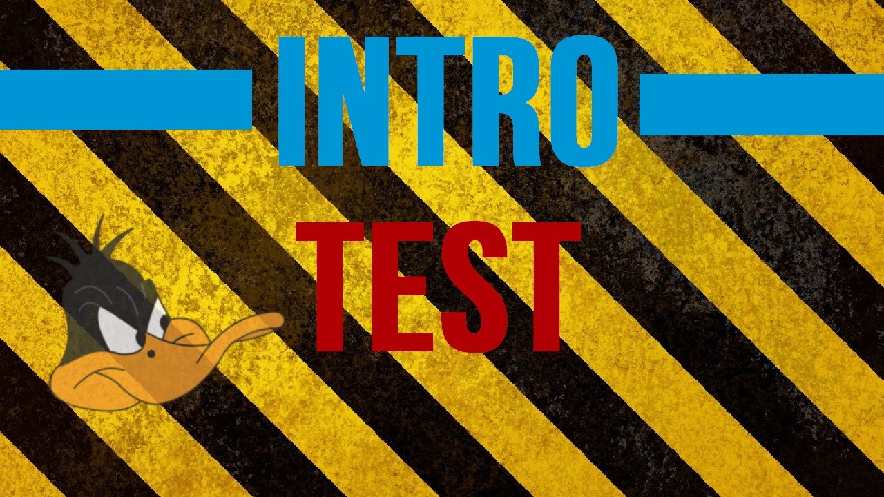 Intro [TEST] - YouTube