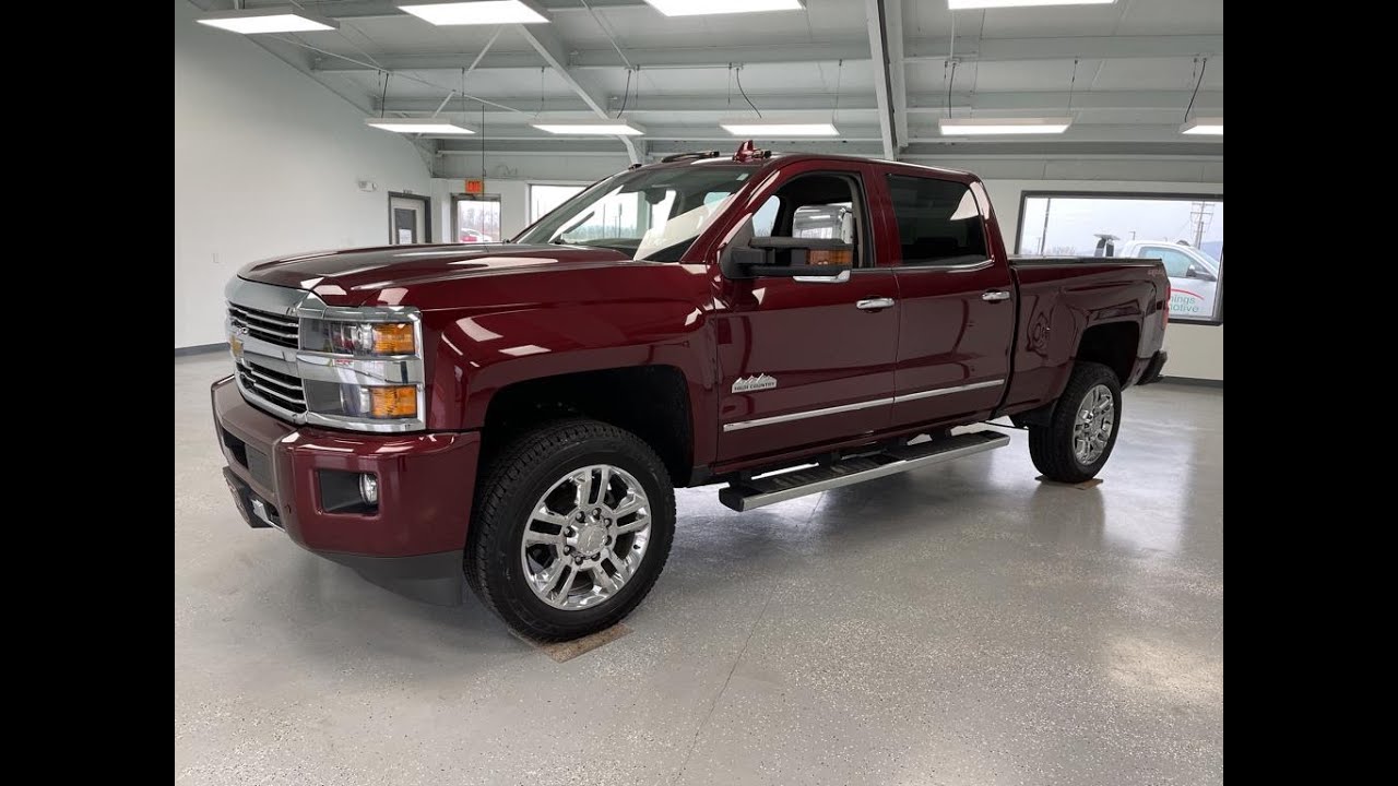 2017 Chevrolet Silverado 2500 High Country Stock #UHF141258 @RelyOnATA ...