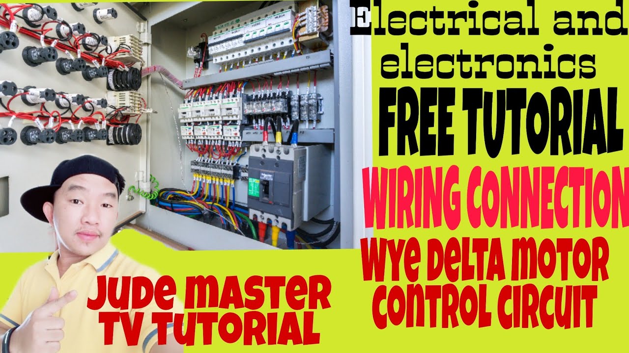 Wye delta motor control wiring diagram(AUTOCAD) /Jude master TV ...