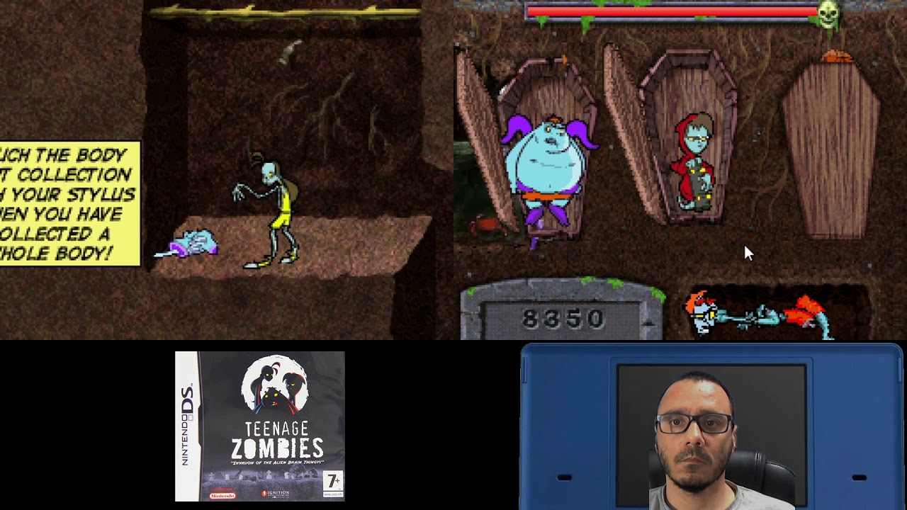 Teenage Zombies Invasion of the Alien Brain Thingy - Nintendo DS - YouTube