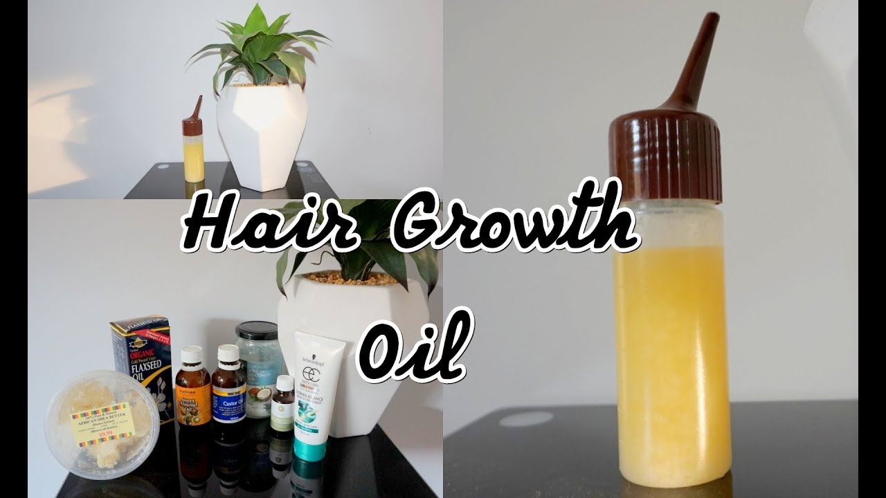 Diy Extreme Hair Growth Oil Longer Stronger Shinier Hair Youtube