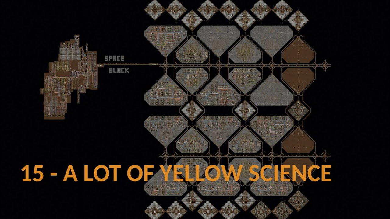 Factorio SpaceBlock 15 - Yellow Science - YouTube