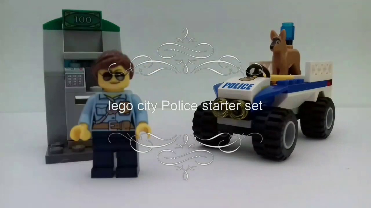 Lego city Police starter set ( 60136 ) - lego speed build - YouTube