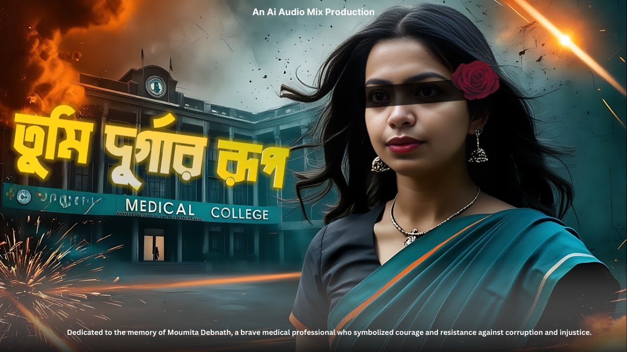 তুমি দুর্গার রূপ | Tumi Durgar Rup | Bangla Rap Song | |Moumita Debnath ...