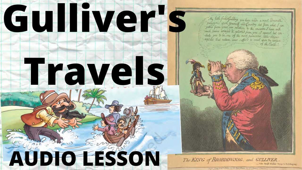 Gulliver's Travels | Story | Audio lesson | Animated | NCERT | Class-5 ...