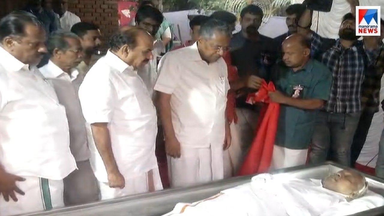 സൈമൺ ബ്രിട്ടോയ്ക്ക് ആദരാഞ്ജലികൾ ആർപ്പിച്ച് മുഖ്യമന്ത്രി | Pinarayi ...