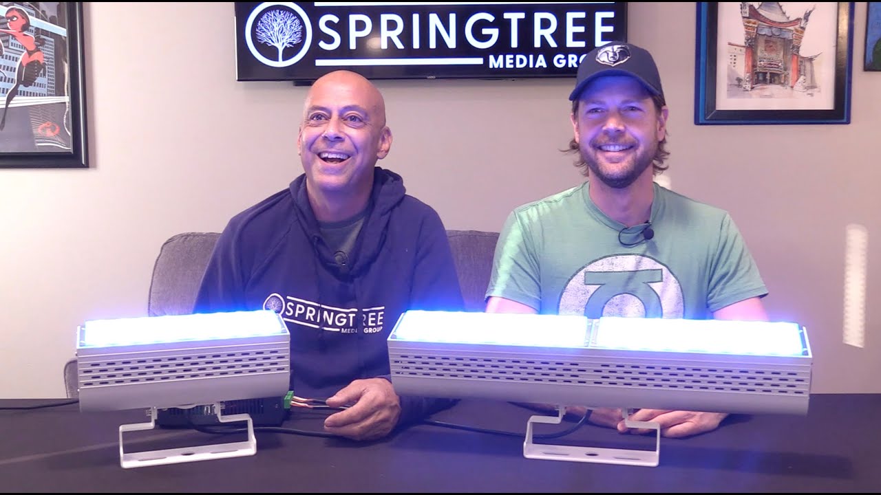 Outdoor LED Wall Washers With DMX! - YouTube