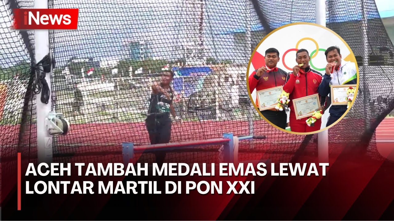 Dedi Yusuf Pecahkan Rekor PON di Lontar Martil, Lemparan Sejauh 55,27 ...