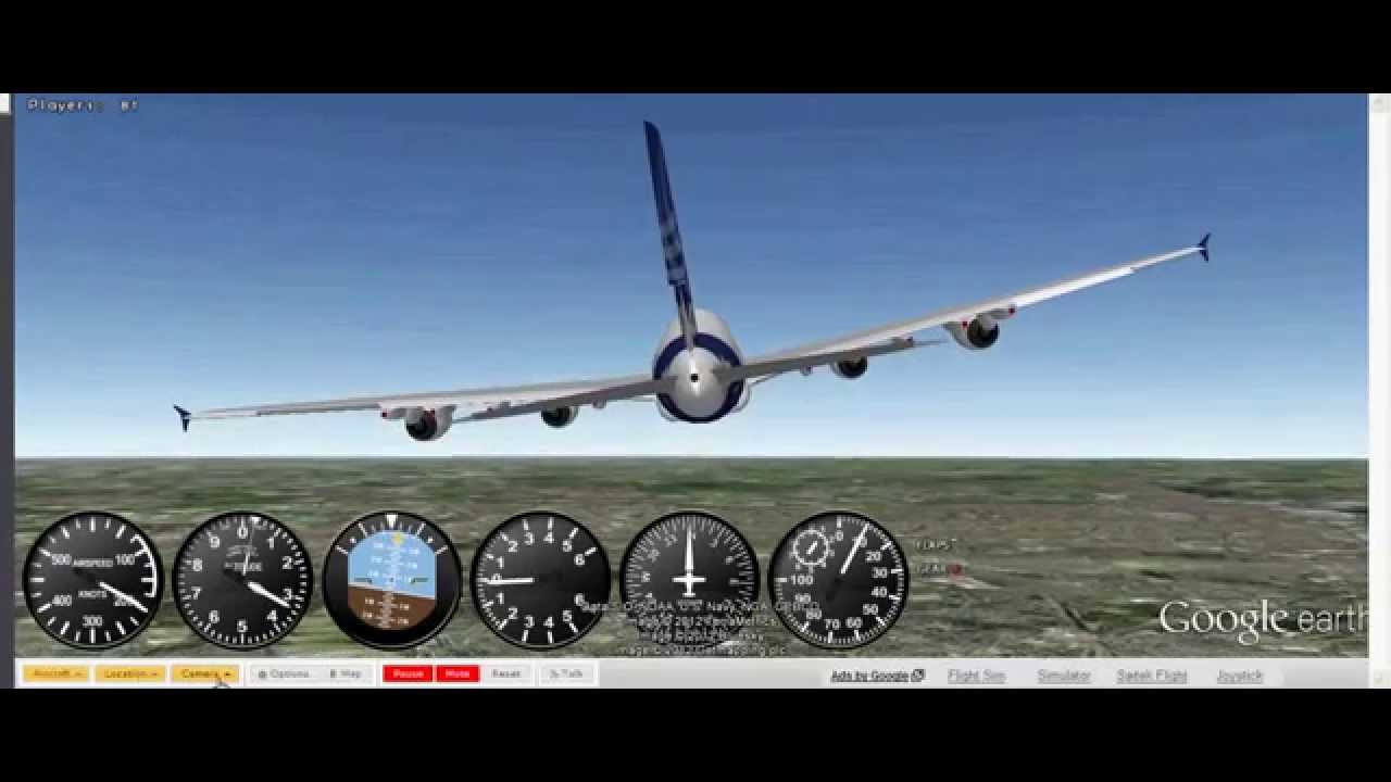 gefs how to change aircraft location and view - YouTube