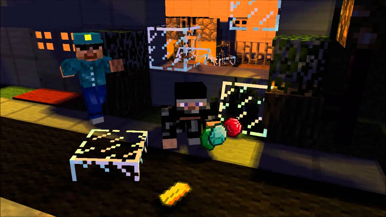 Robbery!!! | A Minecraft Computer Wallpaper Made By Me + Download - YouTube