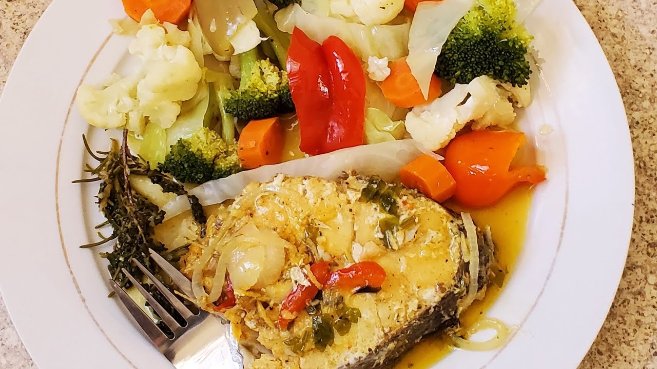 THE TASTIEST STEAMED GRAY SNAPPER RECIPE / QUICK LUNCH / IN THE KITCHEN ...