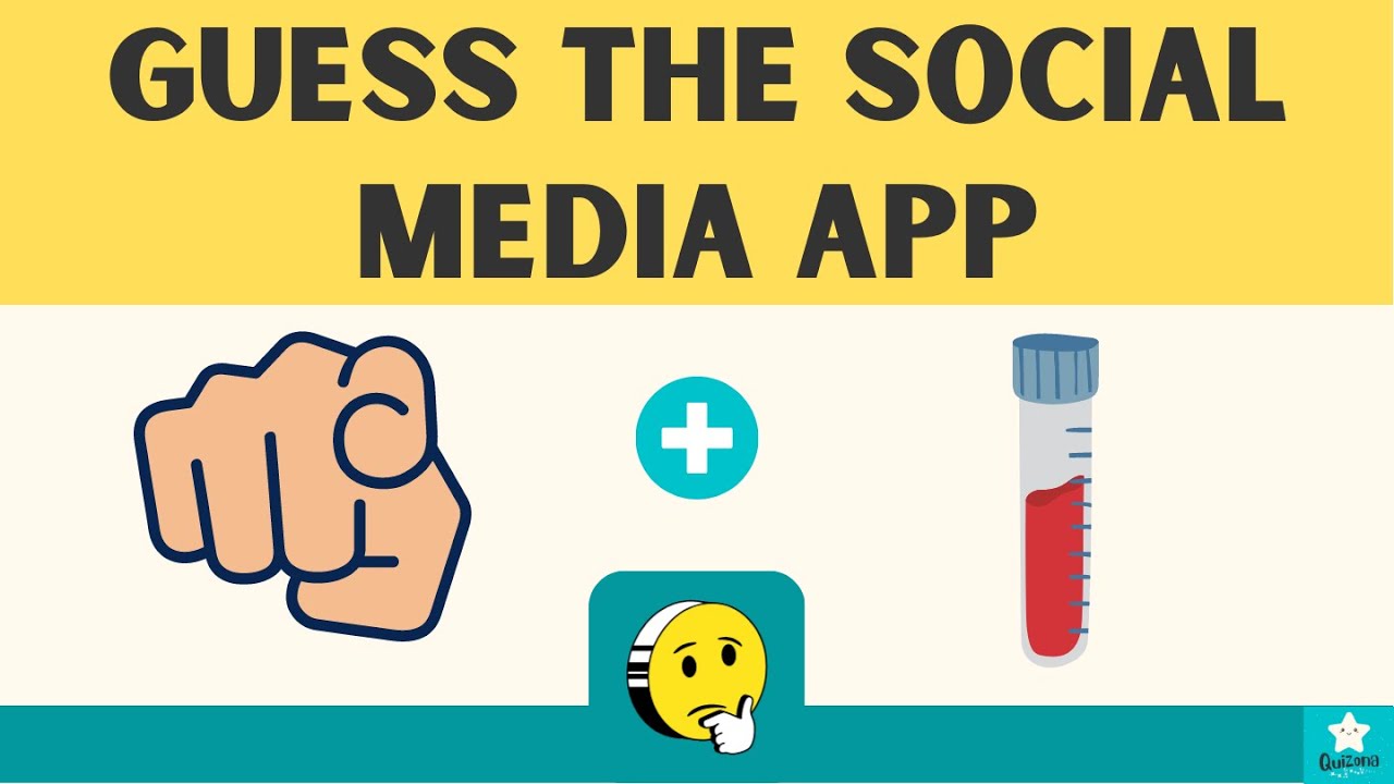 Guess the Social Media App Quiz | Emoji Riddles #quizona - YouTube