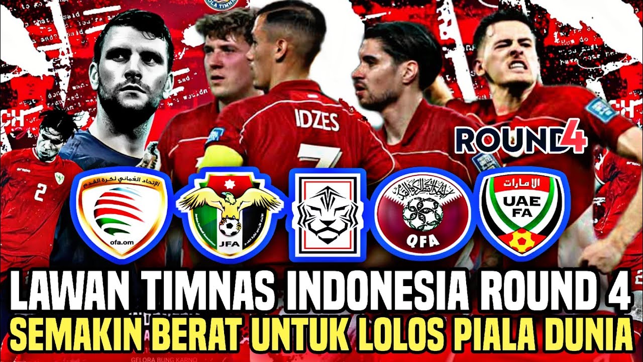 LAWAN TIMNAS INDONESIA DI ROUND 4 TIMNAS INDONESIA DIKEPUNG NEGARA ASIA ...