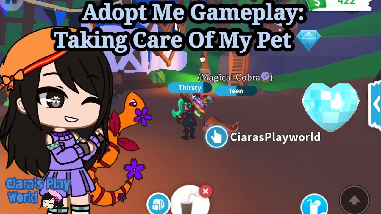 Roblox: Adopt Me || Taking Care of My Pet Magical Cobra 🐍 - YouTube