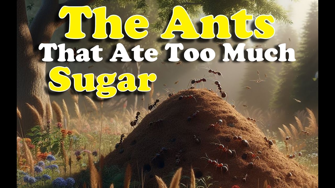 The Ants That Ate Too Much Sugar 🐜🍰 | Fairy Tale for Kids | Preschool ...
