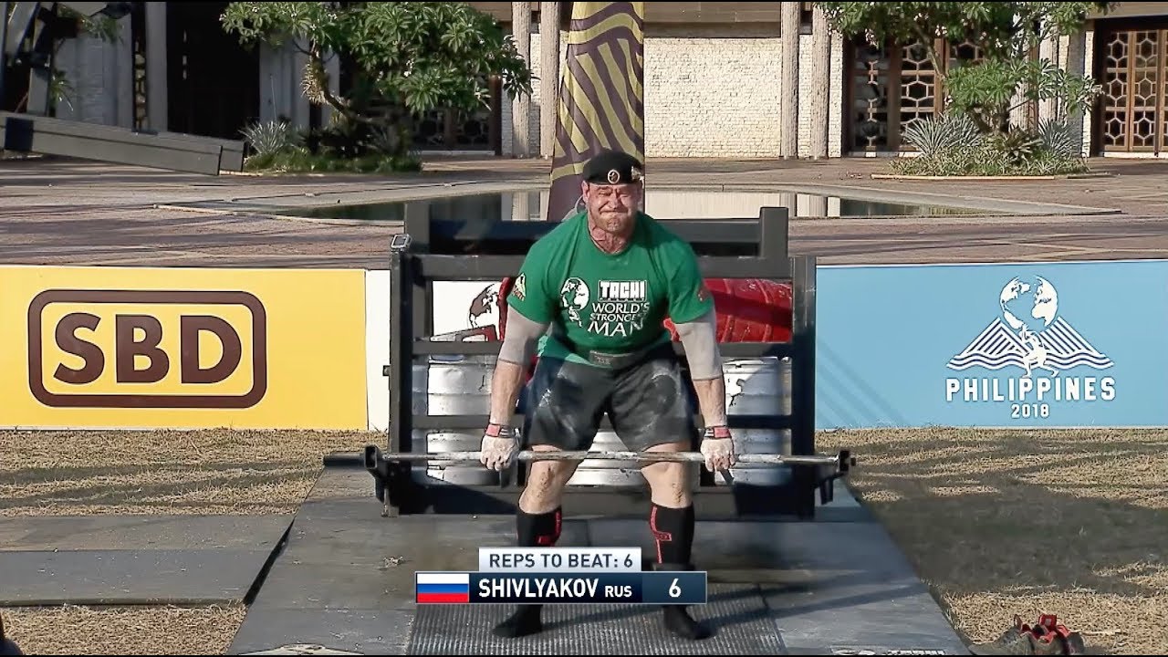 Mikhail Shivlyakov's Remarkable Win I Deadlift | 2018 World's Strongest ...