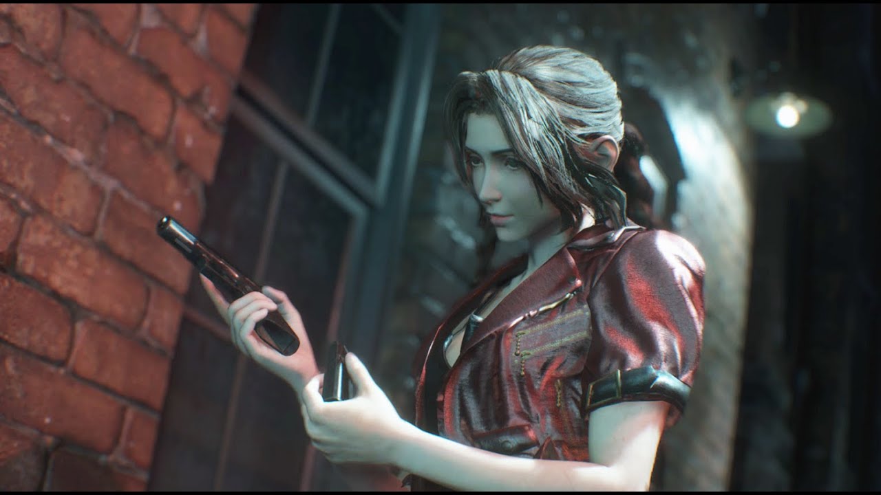 Aerith Gainsborough in Raccoon City (Final Fantasy 7 Outfit Mod ...