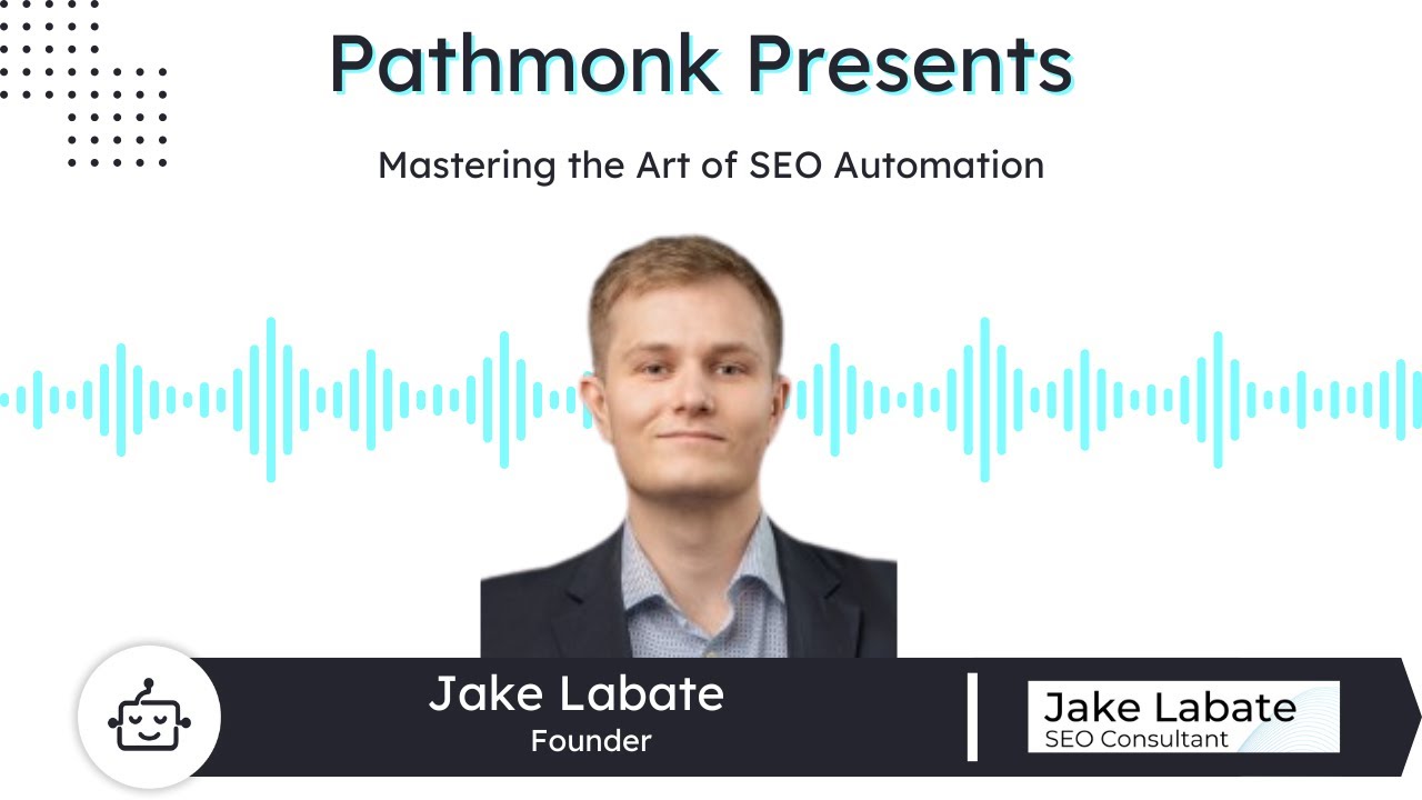 Mastering the Art of SEO Automation | Jake Labate from The SEO Guy - YouTube