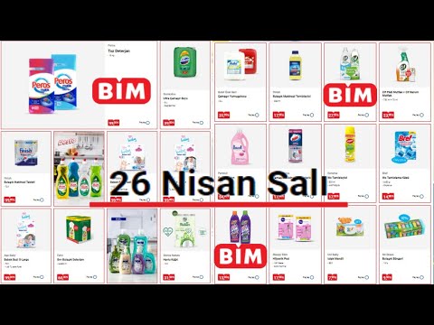 BİM 26 NİSAN 2022 | BİM ÜRÜNLERİ | BİM YENİ KATALOG | BİM AKTÜEL ÜRÜNLER | BİM BEYAZ EŞYA...