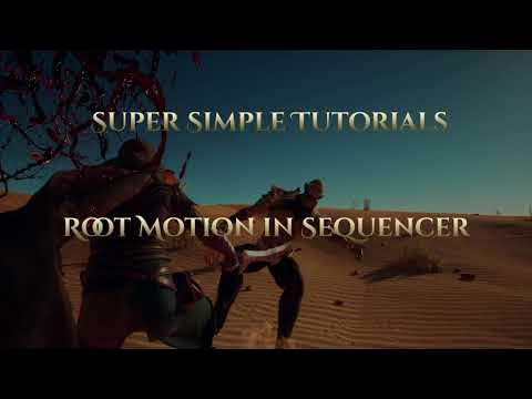 UE4: Root Motion In Sequencer [Super Simple Unreal Engine Tutorial] - YouTube